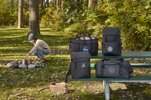Custom Field & Co. Fireside Eco Duffel | Branded Travel Gift