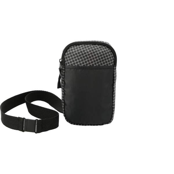 Personalized Grid Lanyard Phone Pouch | Custom Logo Pouch